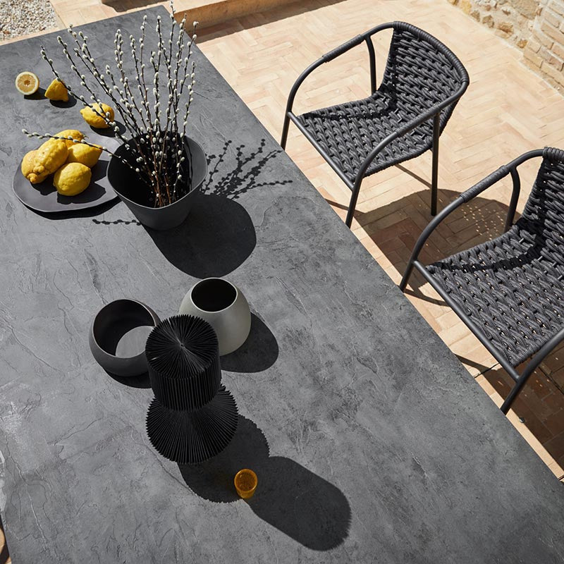 Lipari Rectangular Dining Table 300 | Zzue Creation