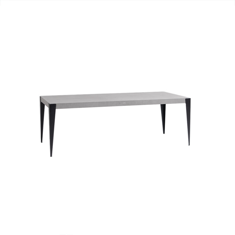 Genval Coffee Table w/ Aluminum Top | Zzue Creation